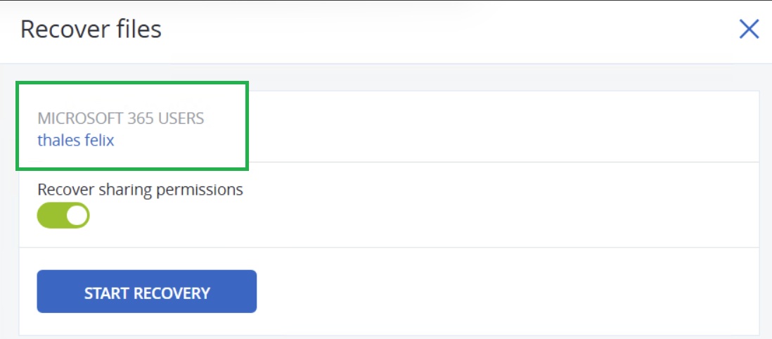 Acronis True Image: How to recover OneDrive files to a different account