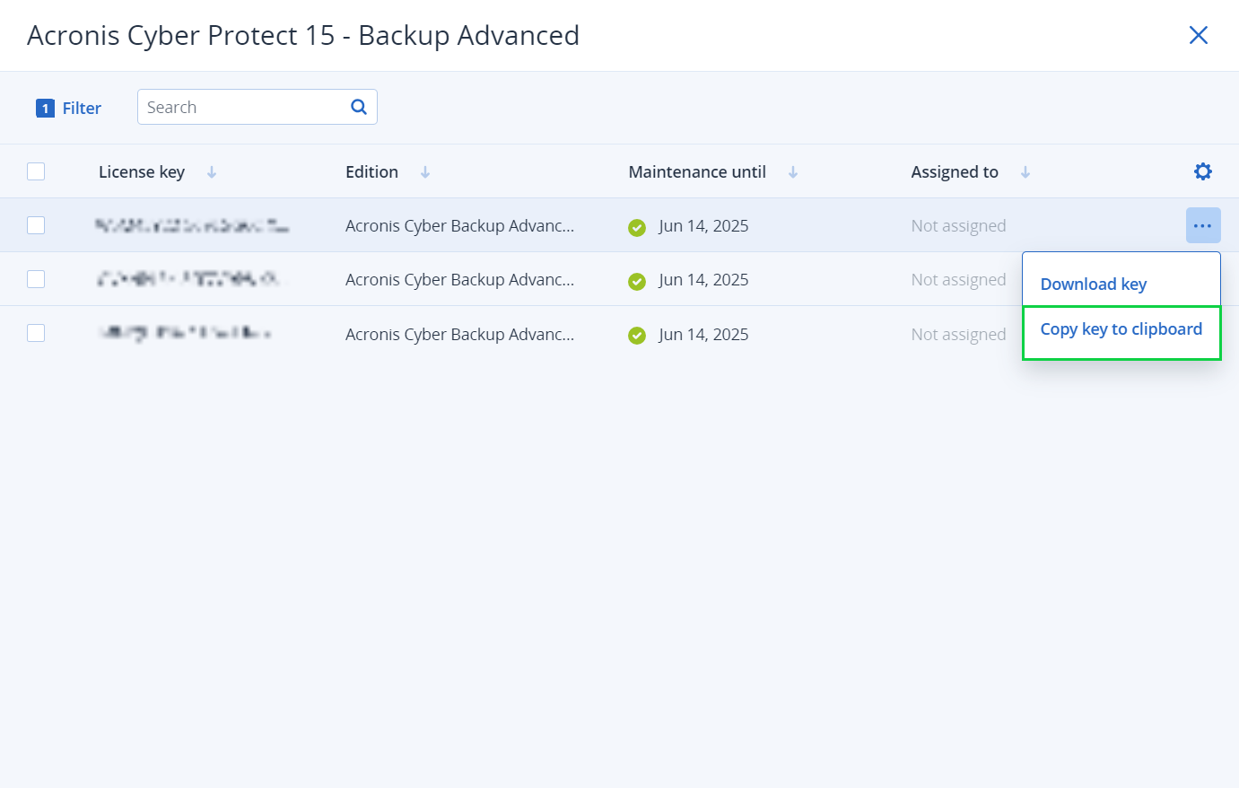 1832: How to find the serial number of your Acronis product
