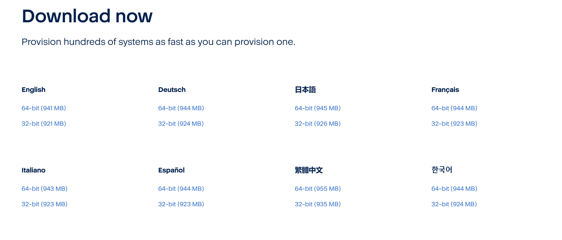 How To download the installation file of Acronis software