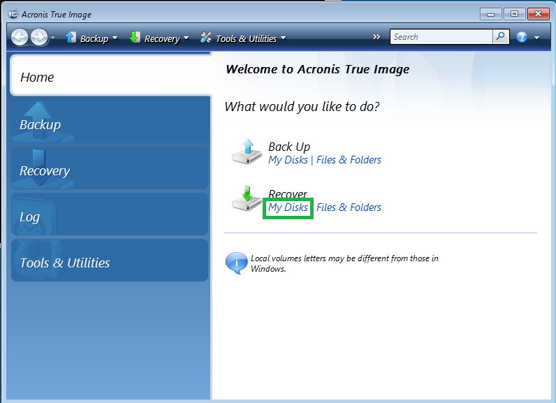 Acronis True Image: Windows fails to boot after restoring MBR backup to ...