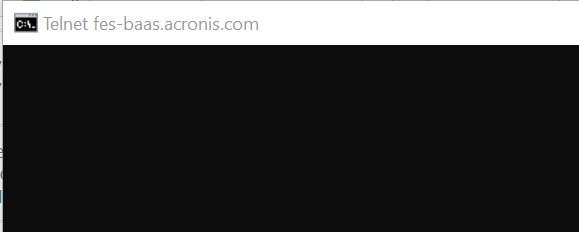 47189: Acronis Cyber Protect: Access ports and hostnames