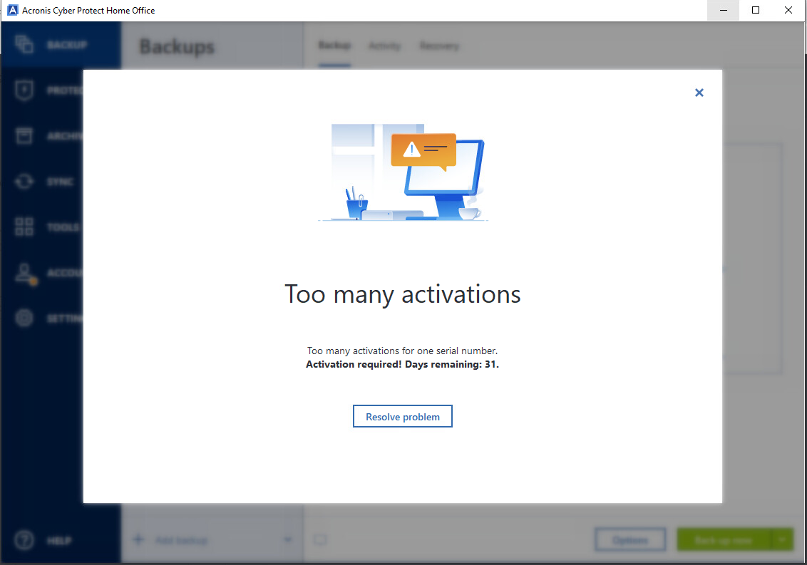 60194:Acronis Cyber Protect Home Office Essential, Advanced and Premium ...
