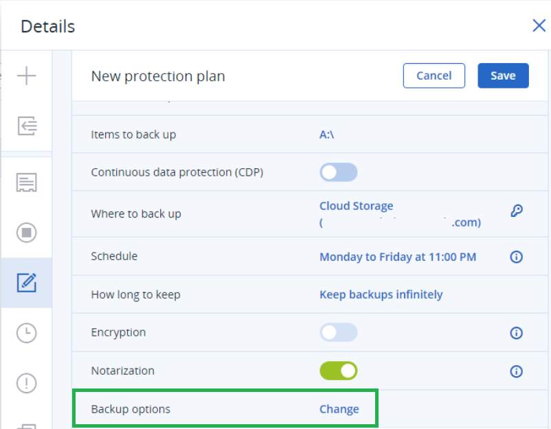 73475: Acronis Cyber Protect: Backup to SMB shared location with NTFS system fails with ...