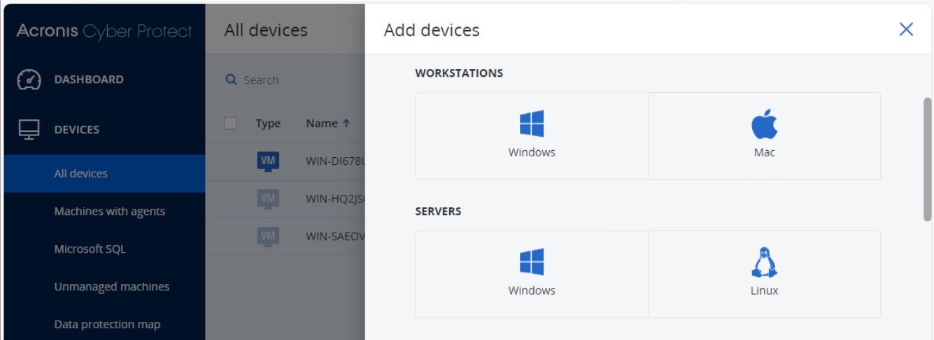 59131:Acronis Cyber Protect: updating to the latest build