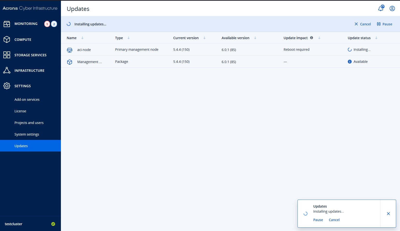 Acronis Support Portal