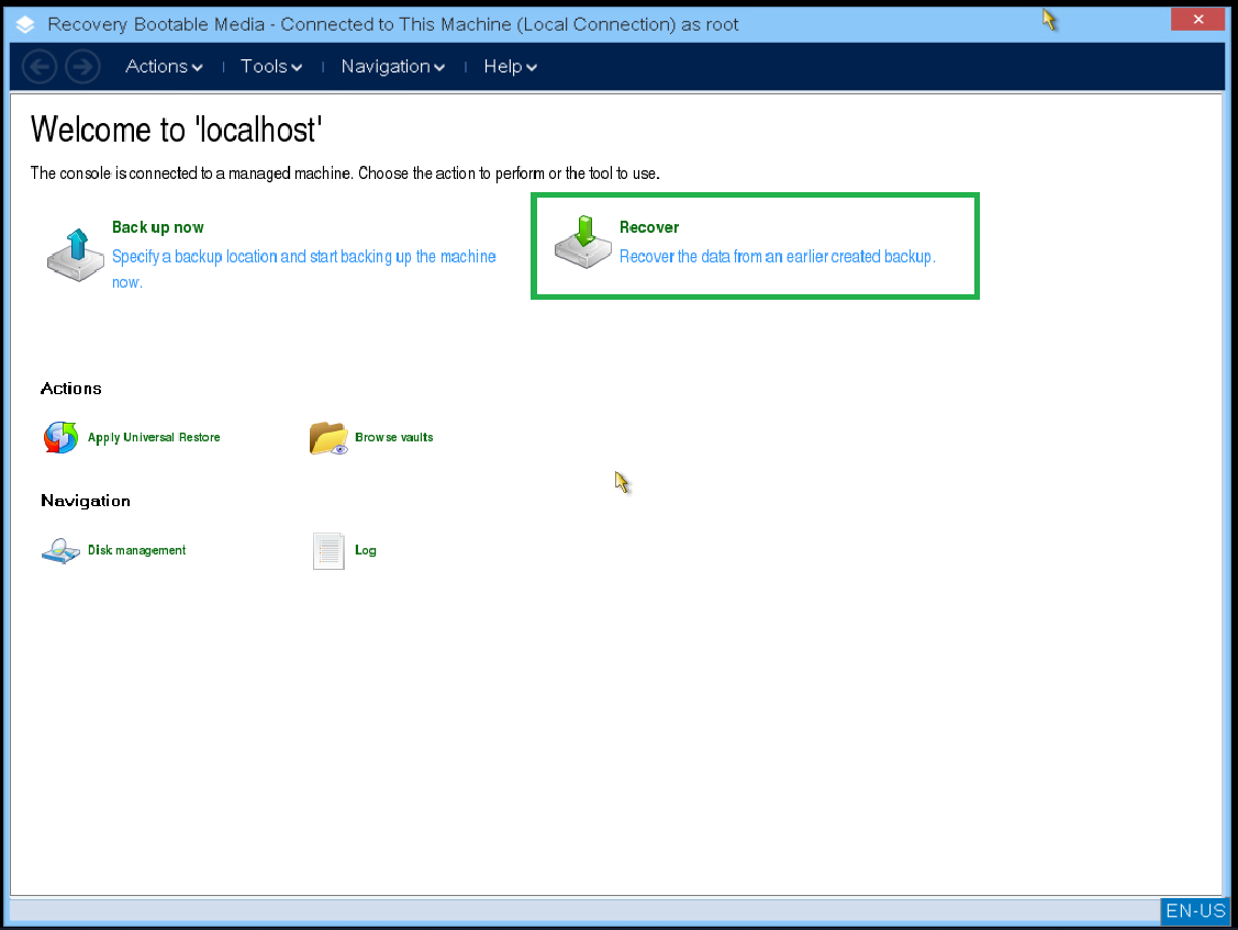 35681:Acronis Cyber Protect: Restoring to Dissimilar Hardware with Universal Restore