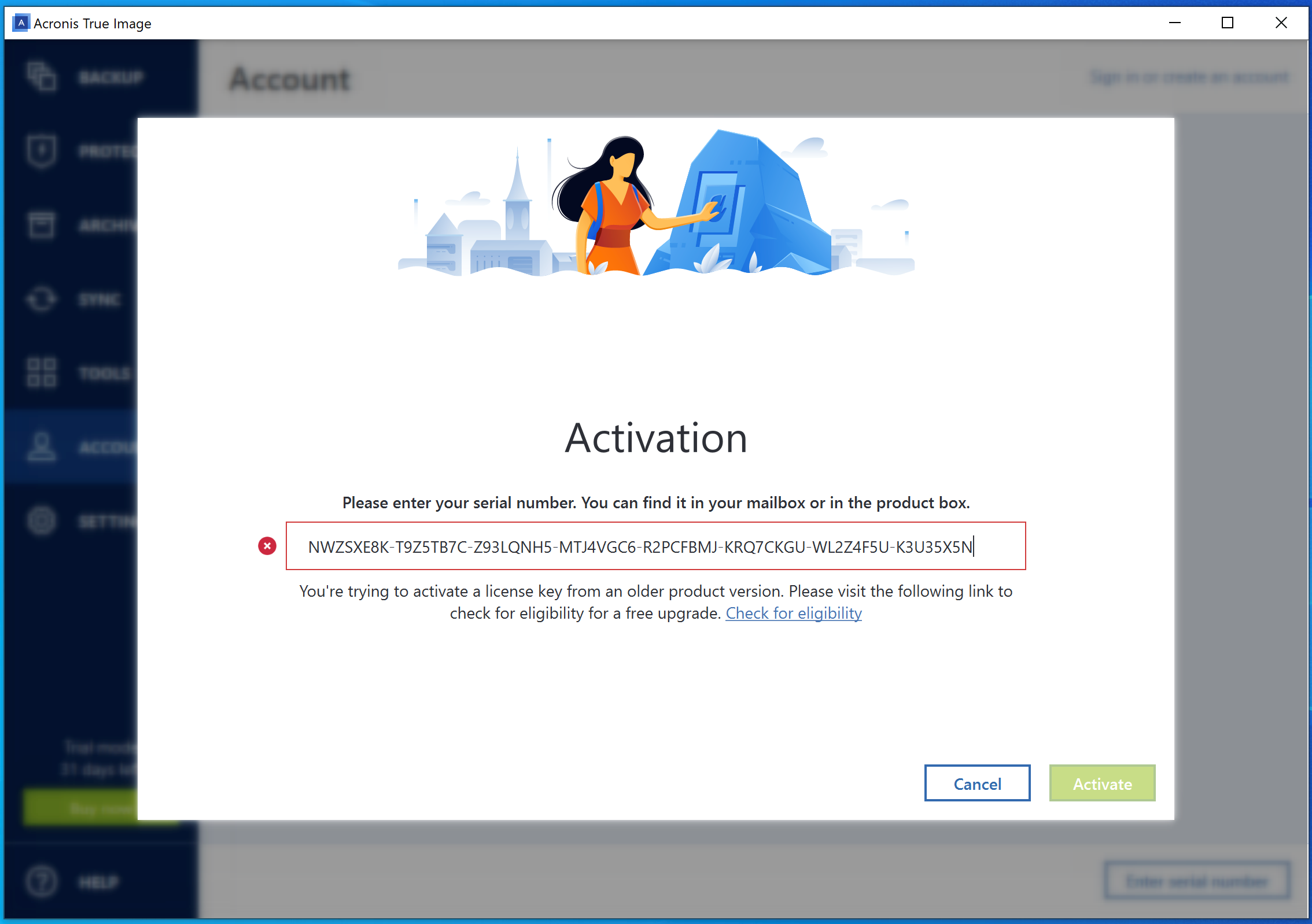 Acronis True Image: Free upgrading from 2024 to 2025 perpetual license