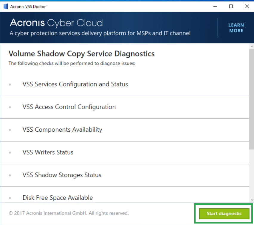 Acronis Support Portal