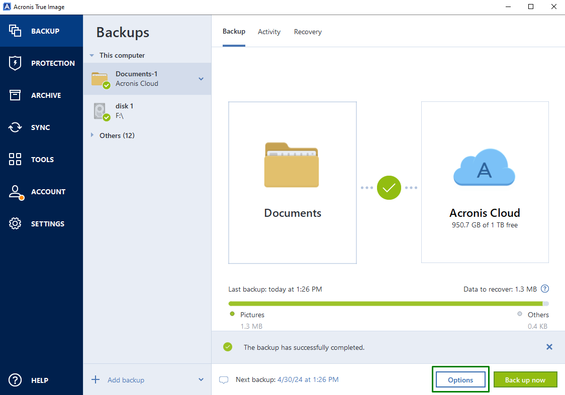 59265 Acronis True Image How To Set Up Email Notifications About