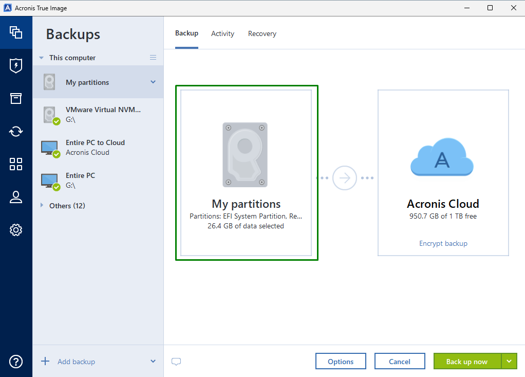61639: Acronis True Image: How to create Acronis Survival Kit