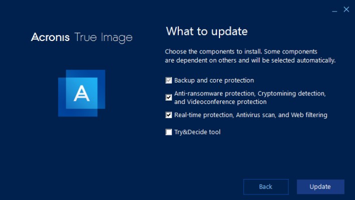 60195: Acronis True Image: Repair, update and clean installation on Windows