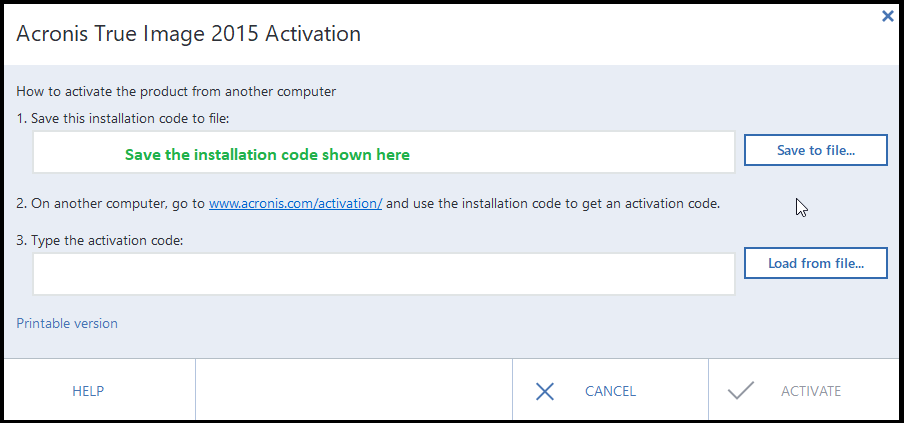 59689: Acronis True Image: How to transfer license to a new computer