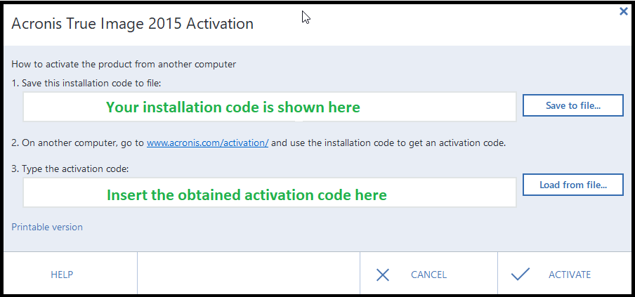 59689: Acronis True Image: How to transfer license to a new computer
