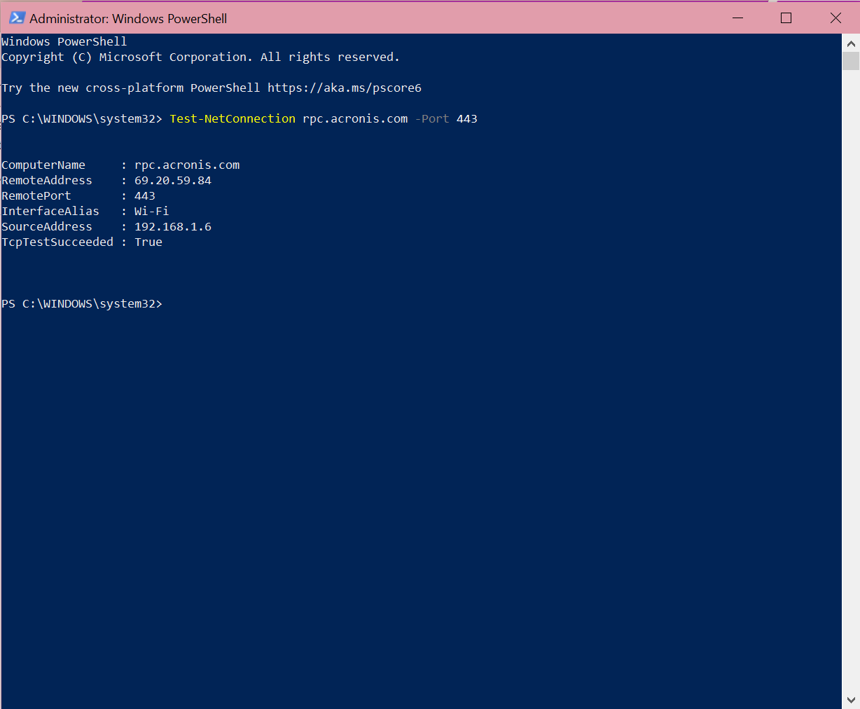 72714: Using Test-NetConnection to Test Open Ports