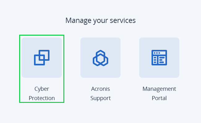71481: New Acronis Support portal
