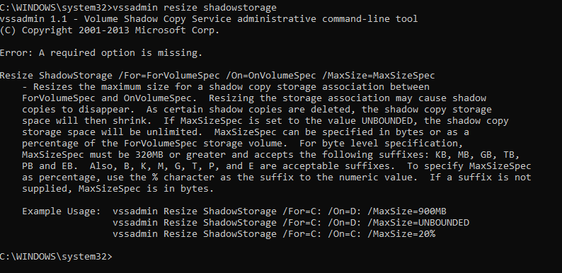 72139: Acronis True Image: Backup Fails with "There is not enough space ...