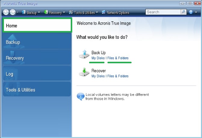 Acronis True Image: How to back up with Acronis bootable media