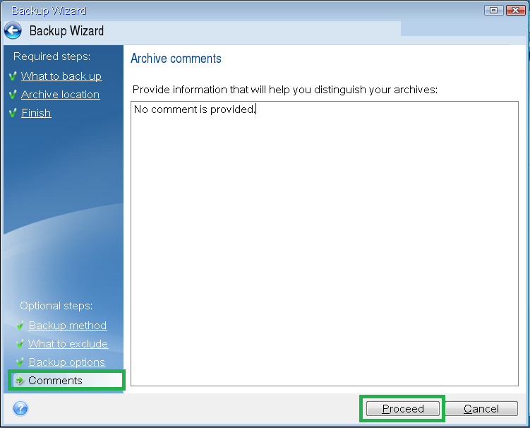 Acronis True Image: How to back up with Acronis bootable media