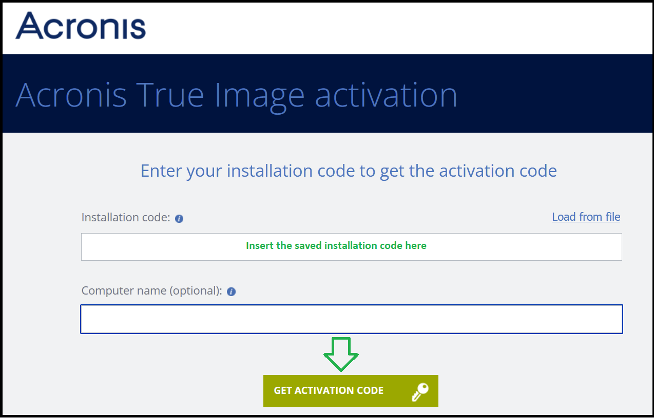 59689: Acronis True Image: How to transfer license to a new computer