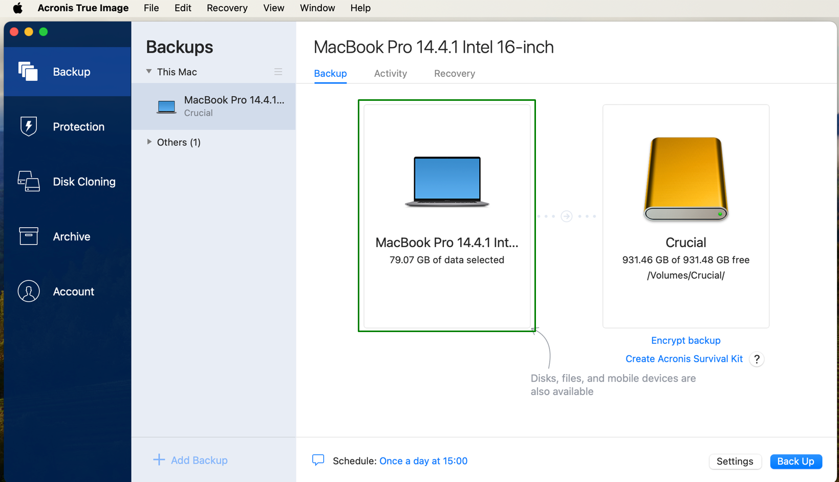 61639: Acronis True Image: How to create Acronis Survival Kit