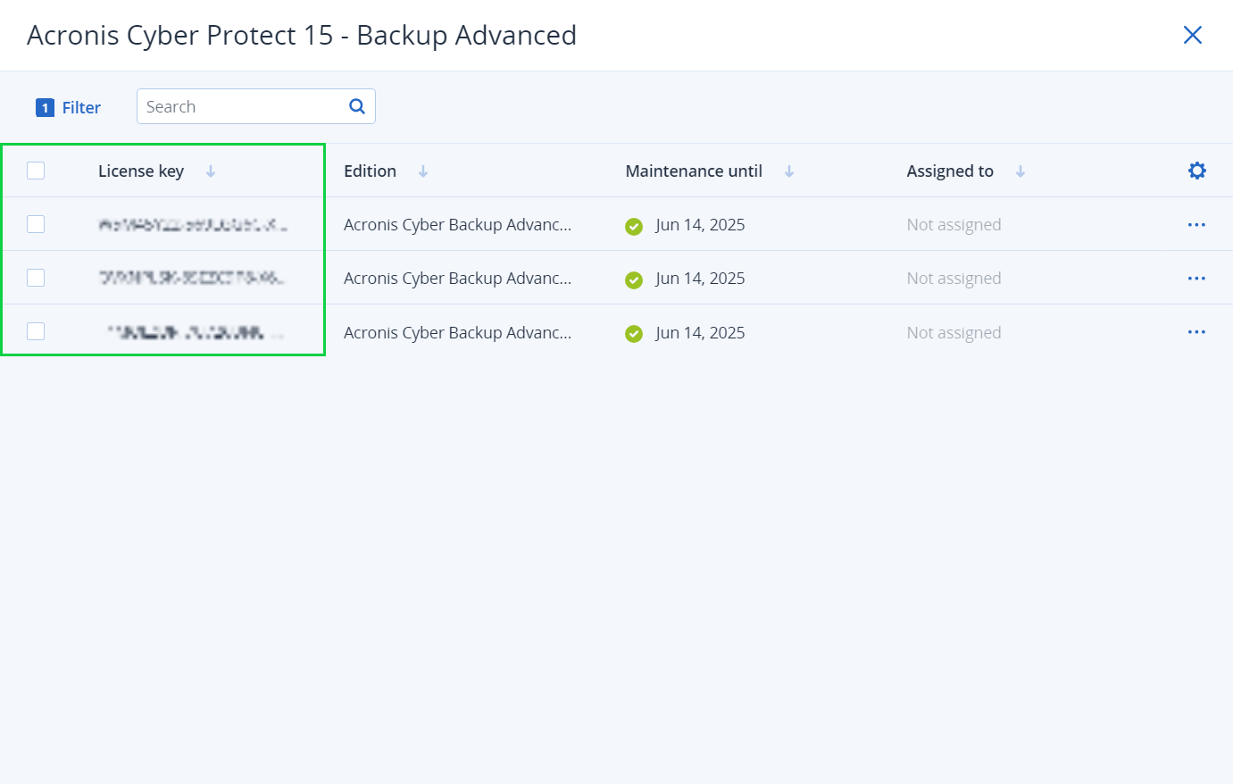 1832: How to find the serial number of your Acronis product