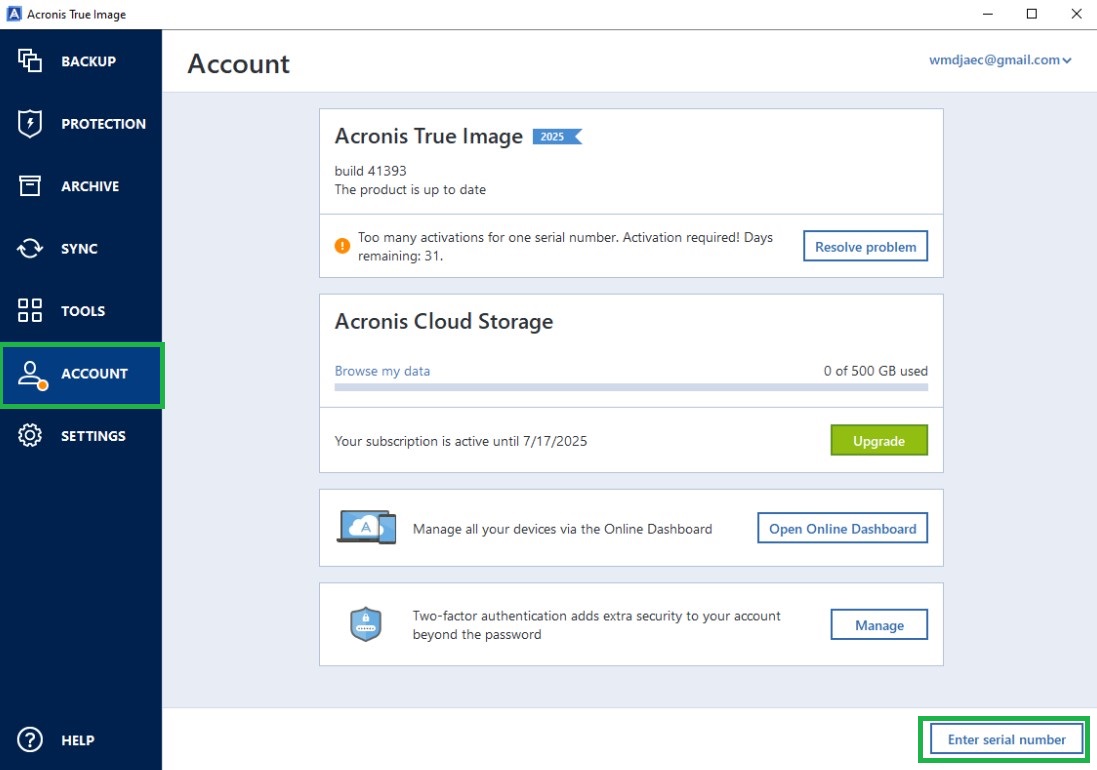 60194: Acronis True Image Essential, Advanced and Premium: How to ...