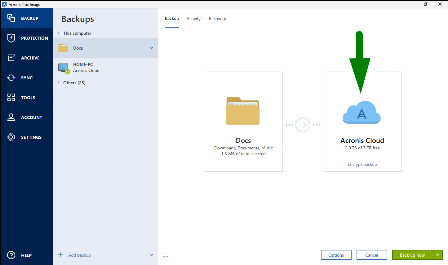 How to Configure Backup for Individual Disks, Partitions, or Files with ...