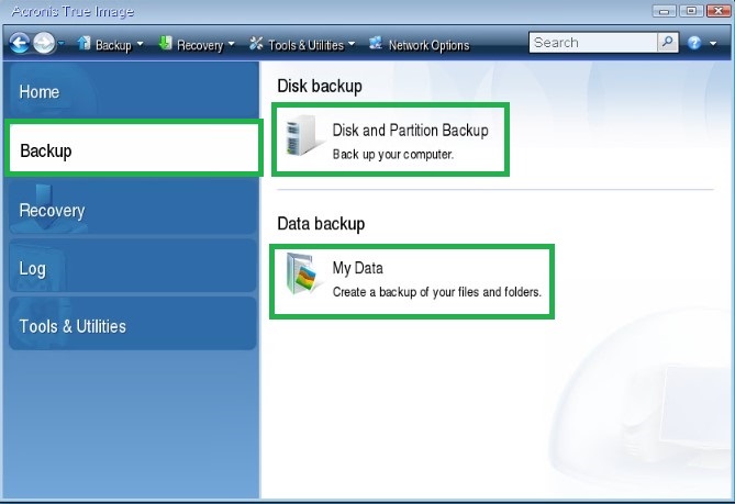 Acronis True Image: How to back up with Acronis bootable media
