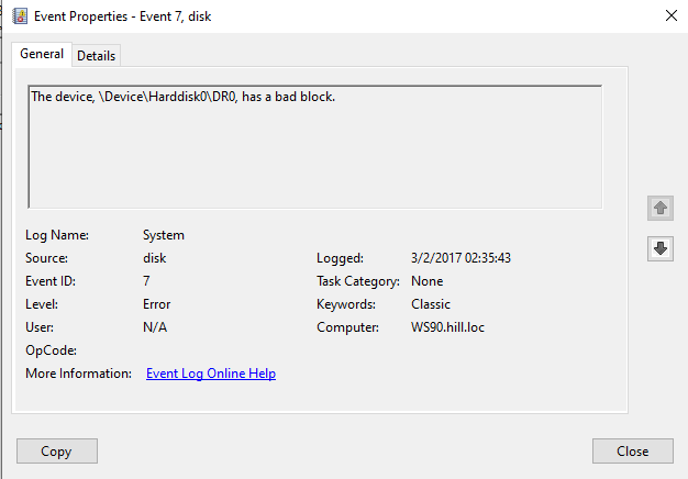 How to identify, confirm and fix the storage hardware-related issues