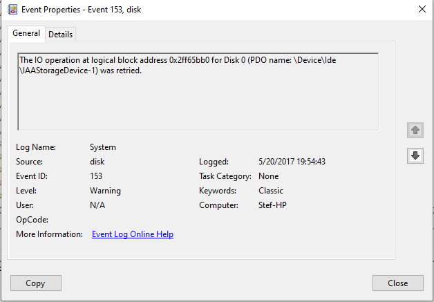 How to identify, confirm and fix the storage hardware-related issues
