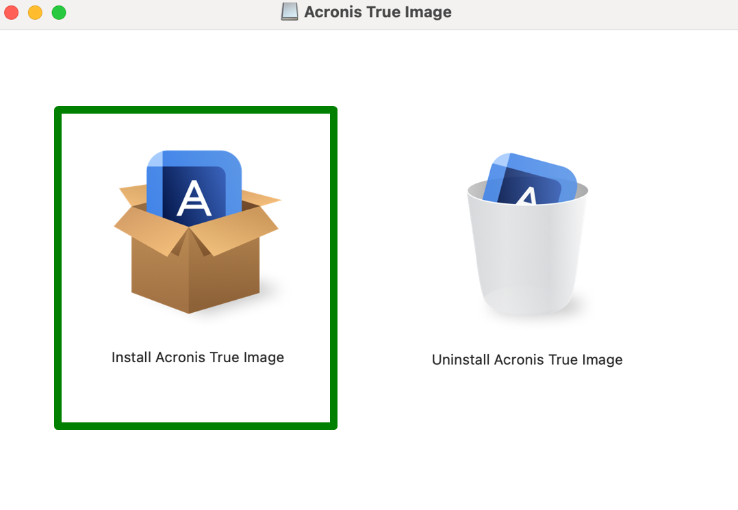How to Install Acronis True Image on Mac